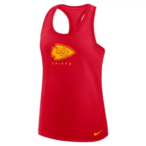 Nike Kansas City Chiefs Dri-fit Nfl Racerback Tank Top - Red