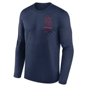 Nike St. Louis Cardinals Long-sleeve Dri-fit T-shirt - Blue