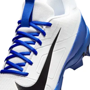 Nike Alpha Menace 4 Shark Football Cleats - White