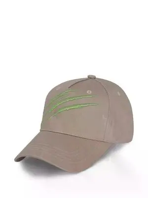 PLEIN SPORT Logo-embroidered Baseball Cap - Neutrals