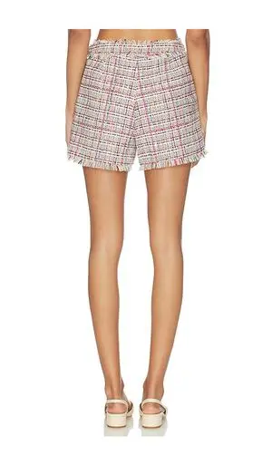Cinq À Sept Wildflower Tweed Allen Short - Ivory Multi