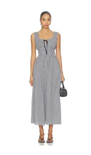 Rails Jordie Gingham Dress - Black Gingham