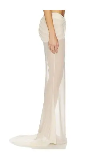 SHANI SHEMER Ameile Maxi Skirt - Macadamia