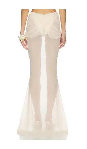SHANI SHEMER Ameile Maxi Skirt - Macadamia