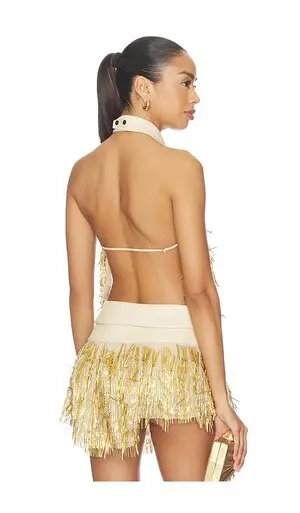 CULTNAKED Copacabana Embellished Top