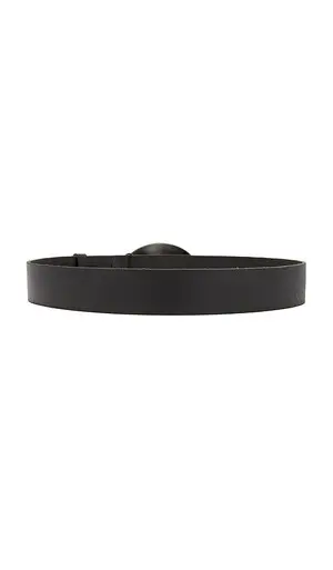 LAMARQUE Leather Belt With Metal Buckle