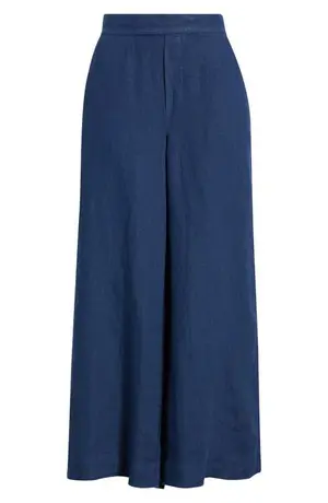 Frank & Eileen Maisie Wide Leg Crop Linen Pants