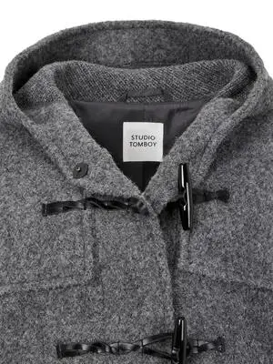 STUDIO TOMBOY Toggle-fastening Hooded Jacket