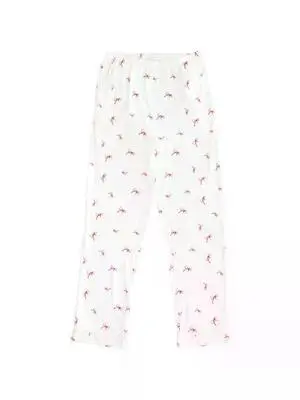 COZY CREW CLUB Bow-print Pyjama Set