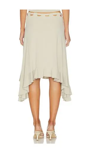 With Jéan Carrie Skirt - Sage