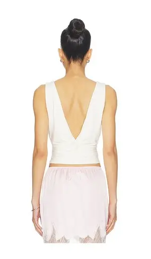With Jéan Piper Top - White