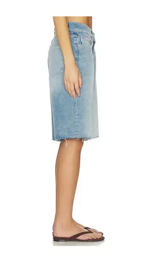 DL1961 Abby Low Rise Relaxed Denim Culotte Shorts