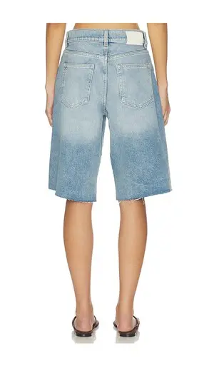 DL1961 Abby Low Rise Relaxed Denim Culotte Shorts
