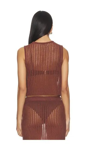 L*Space Sander Top - Brown