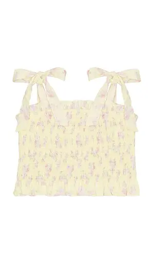 LoveShackFancy Merrinelle Top