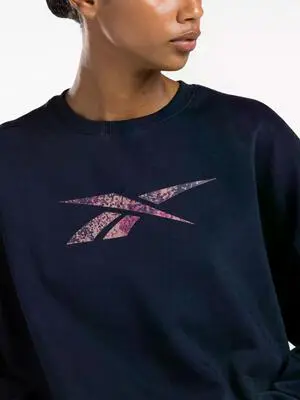 REEBOK Logo-print Crew-neck Sweatshirt