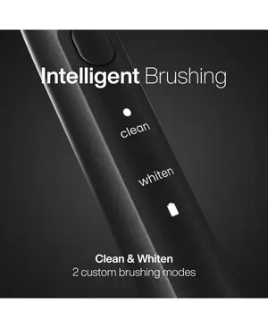 AQUASONIC Icon Rechargeable Electric Toothbrush - Black