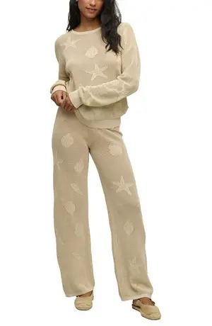 Barefoot Dreams Shell Cotton Sweater