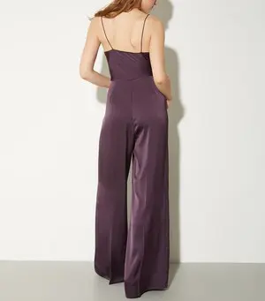 Max & Co. Satin Cowl-neck Jumpsuit