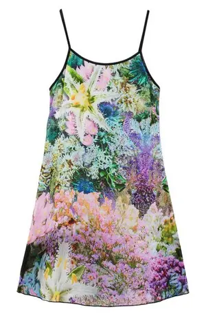 Desigual Floral Print Reversible Shift Dress
