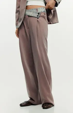 Desigual Zip Up Pants For Women