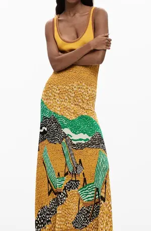 Desigual Sleeveless Knit Dress