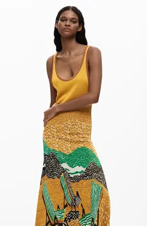 Desigual Sleeveless Knit Dress