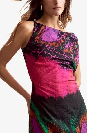 Desigual Asymmetric Minidress