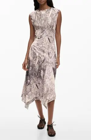 Desigual Button Detailed Dresses