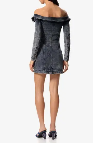 Desigual X Masha Popova Denim Mini Dress