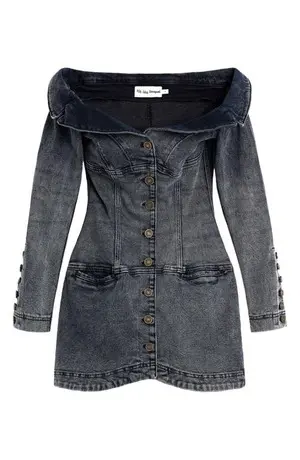 Desigual X Masha Popova Denim Mini Dress