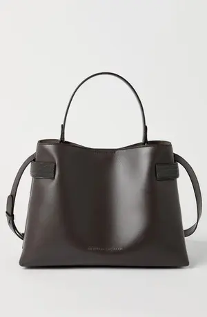 Brunello Cucinelli Top-handle Essence Bag - Rust Brown