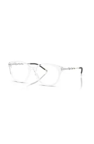 DIESEL® 54mm Oval Eyeglasses - Transparent