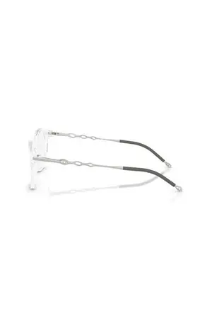 DIESEL® 54mm Oval Eyeglasses - Transparent