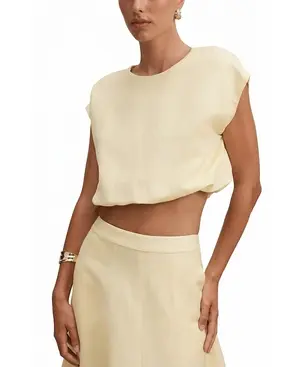 EVER NEW Georgina Bubble Hem Top