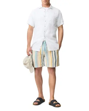 Rodd & Gunn Lakeland Resort Fit 7" Stripe Shorts