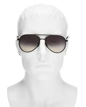 Prada Aviator Sunglasses, 59mm