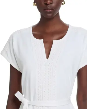 Tommy Bahama Sunset Harbor Lace Trim Dress - White