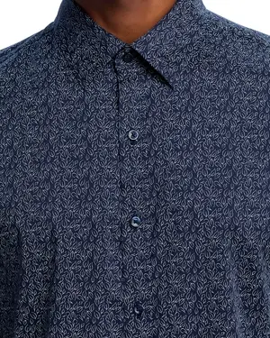 Michael Kors Perfect Leaf Button Down Shirt