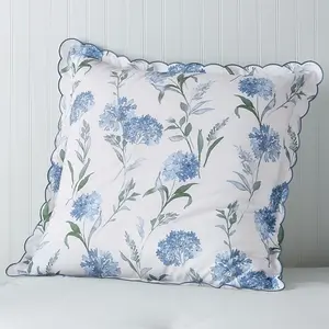 SKY Coastal Floral Euro Sham Set Exclusive - Blue Multi