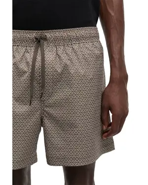 SAMSØE SAMSØE Striped Swim Shorts - Brown
