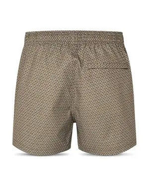 SAMSØE SAMSØE Striped Swim Shorts - Brown