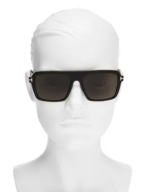 TOM FORD Square Sunglasses 56mm
