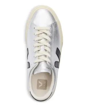 VEJA Campo Sneakers - Silver Black