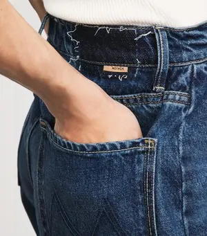 MOTHER The Half-pipe Denim Shorts