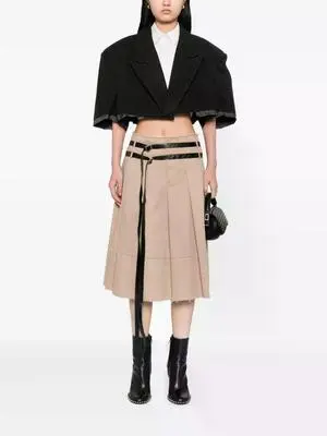 Vaquera Distressed Cropped Jacket