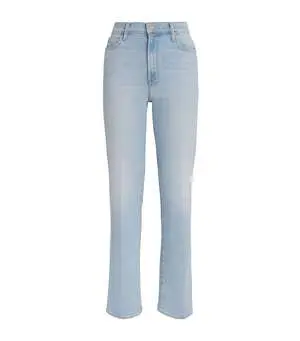 MOTHER The Kick It Straight Jeans - Blue