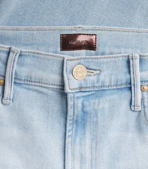 MOTHER The Kick It Straight Jeans - Blue