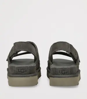 UGG Suede Goldenstar Gleam Sandals - Grey