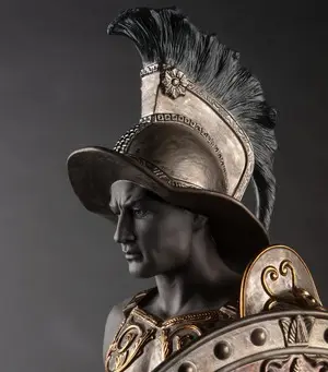 LLADRO Porcelain Gladiator Sculpture